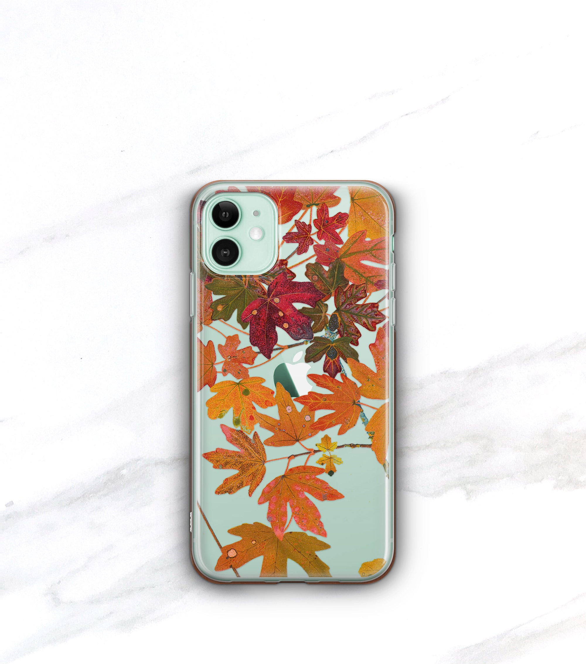 Fall Leaves Clear Case for iPhone - Joy Merryman Store
